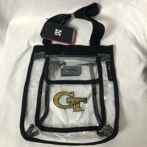ga tech | Bags | Georgia Tech Yellowjacket Game Day Clear Crossbody ...